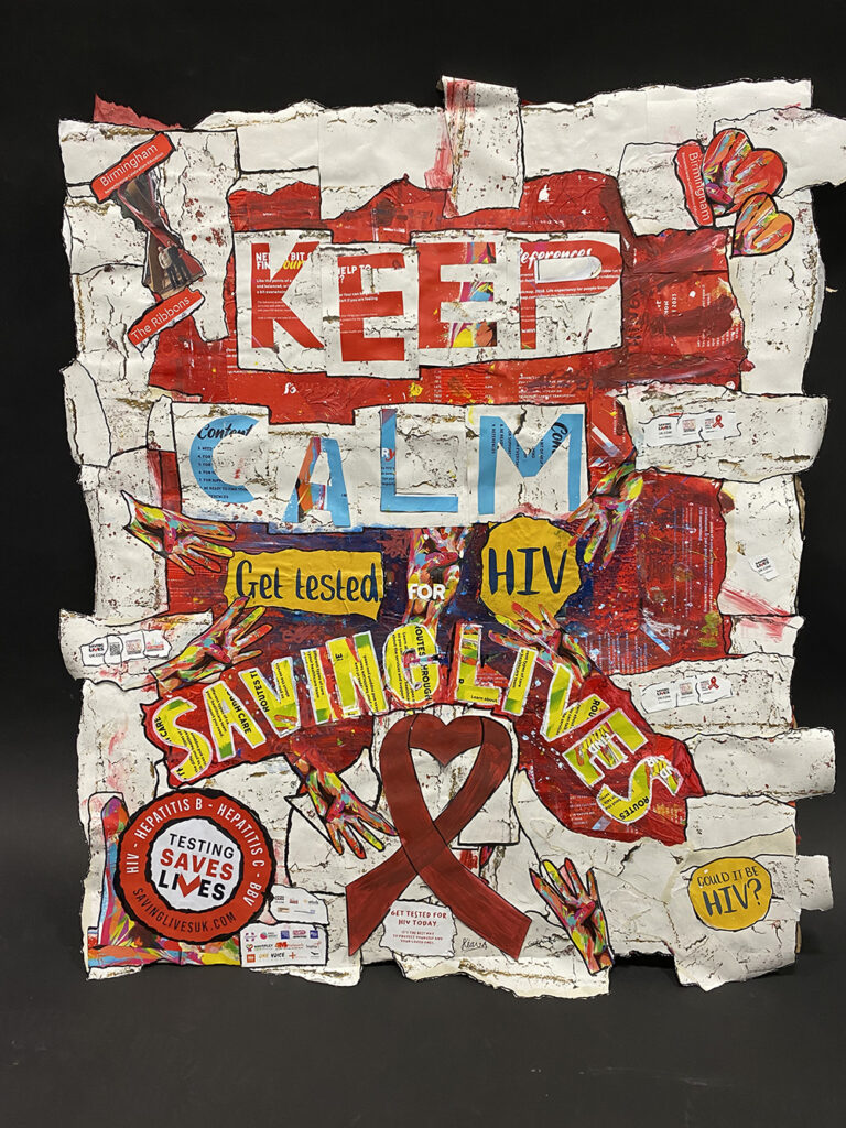 Promoting HIV Testing Week with Powerful Student Art - Saving Lives