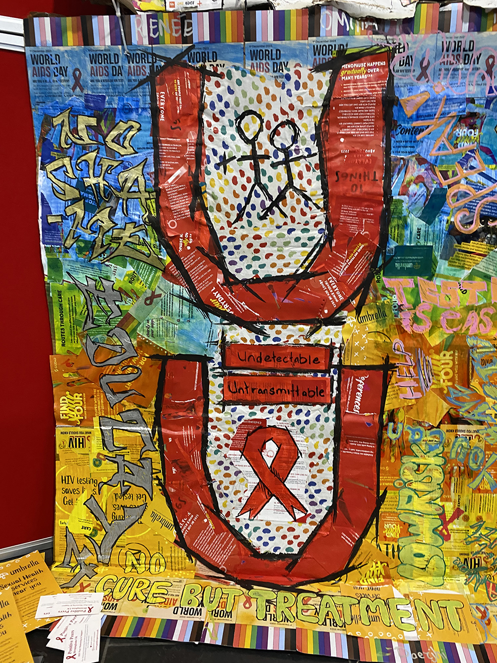 Promoting HIV Testing Week with Powerful Student Art - Saving Lives