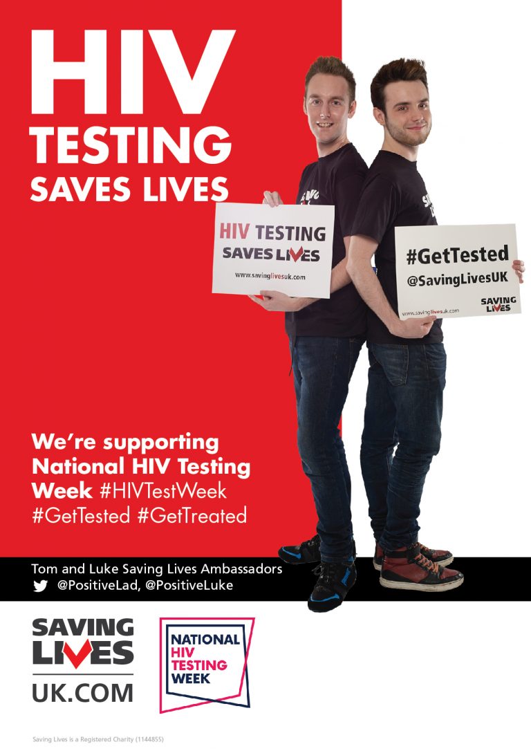 HIV Testing Week Posters - Saving Lives