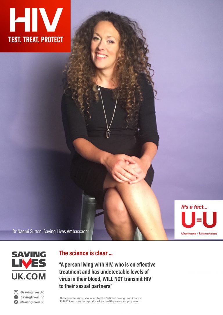 Naomi Sutton Signs Up As Saving Lives Ambassador - Saving Lives